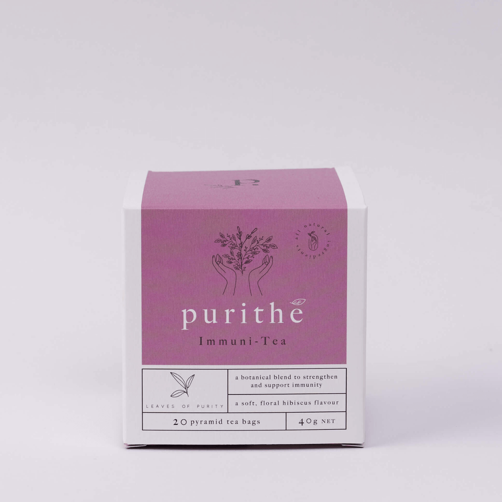 Immuni-Tea Herbal Tea Bags - Purithe Botanical Wellness Teas | Pure ...